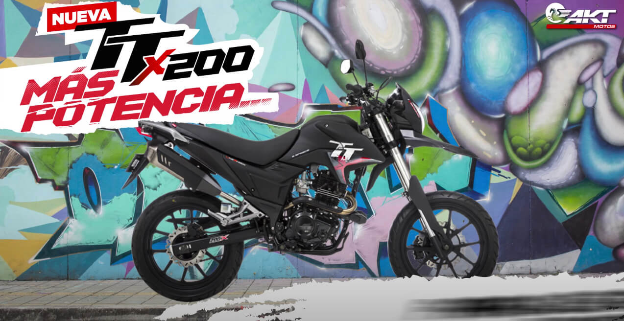 CONOCE LA NUEVA TTX 200 | AKT Motos